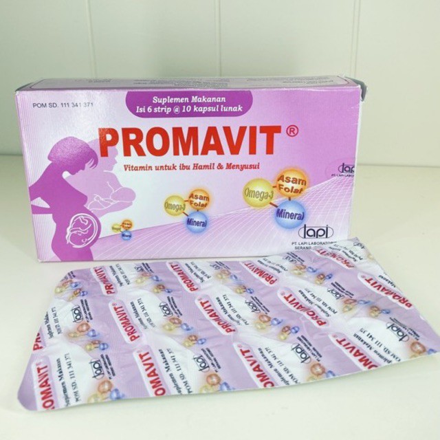 Jual Promavit (Per strip isi 10 kapsul) | Shopee Indonesia Jual Promavit (Per strip isi 10 kapsul) | Shopee Indonesia