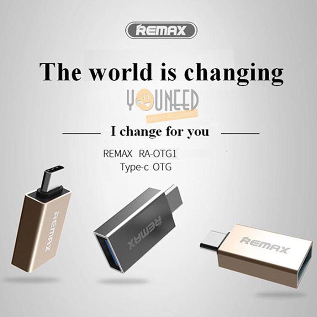Jual REMAX RA OTG One Adapter USB 3.0 To Type C | Shopee Indonesia
