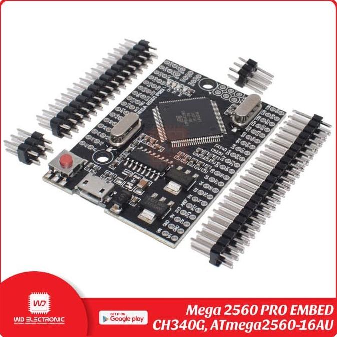 Jual Mega 2560 Pro Embed Ch340g Atmega2560 16au Arduino Mega Pro