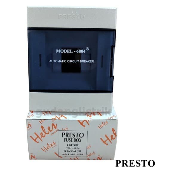 Jual PRESTO FUSE BOX HELES MCB 4 6 8 Group Inbow IB Fuse Box | Shopee ...