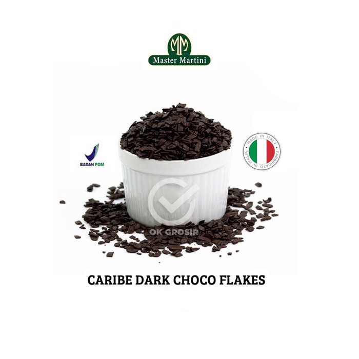 Jual Master Martini Caribe Dark Choco Flakes / Coklat Keping (1kg ...