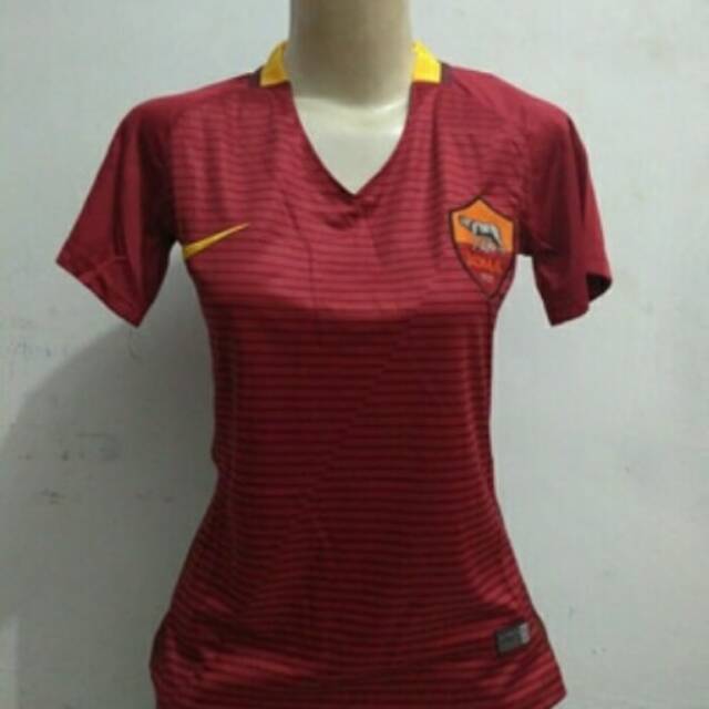 Jual Jersey AS Roma Home Ladies 2016/2017 grade ori official | Shopee ...