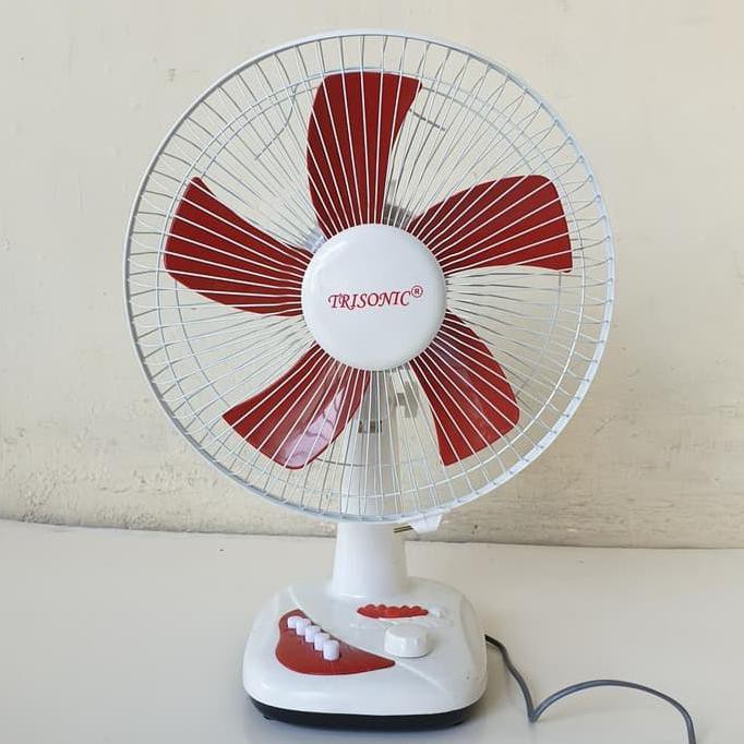Jual DESK FAN / KIPAS ANGIN MEJA TRISONIC 121 ( 12 Inch ) | Shopee ...