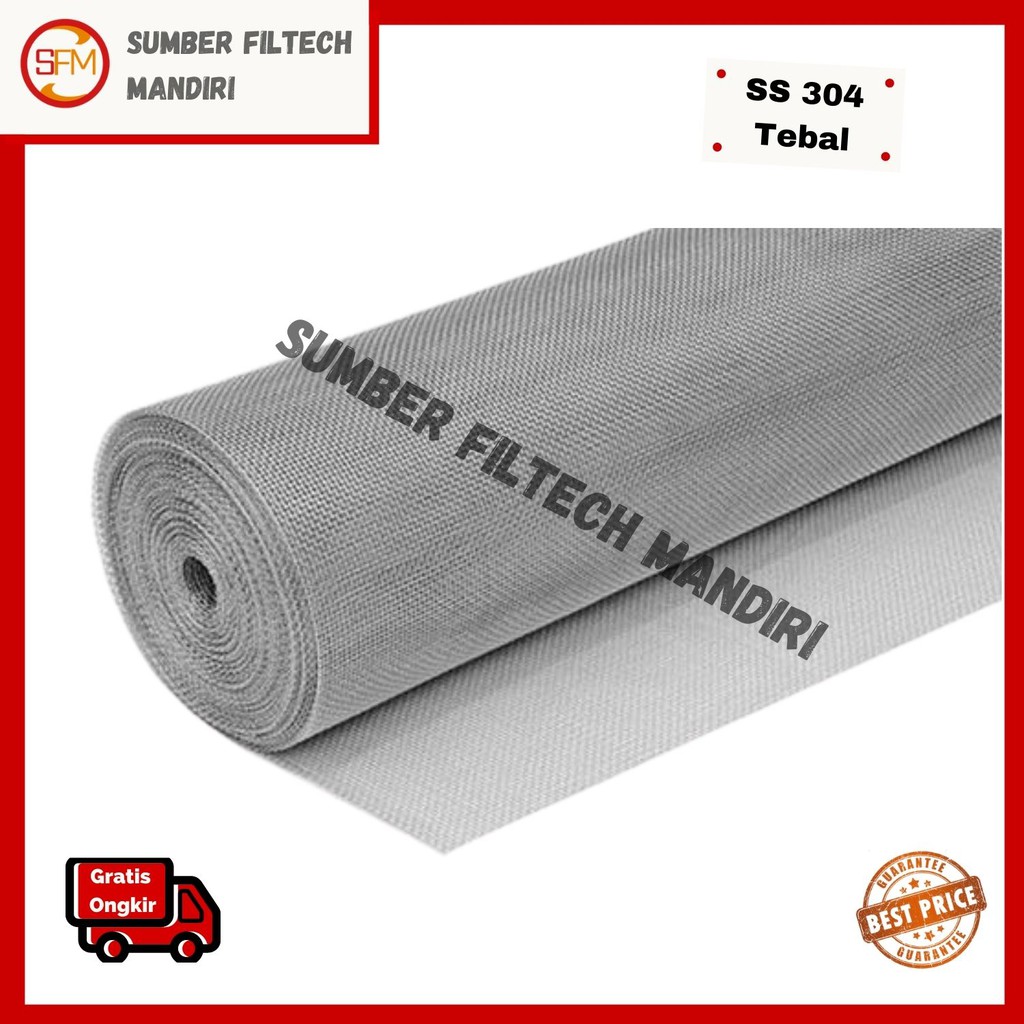 Jual Goldensea Wire Mesh Saringan # 10 SS 304 Tebel Khusus:1.2 mm Lebar ...