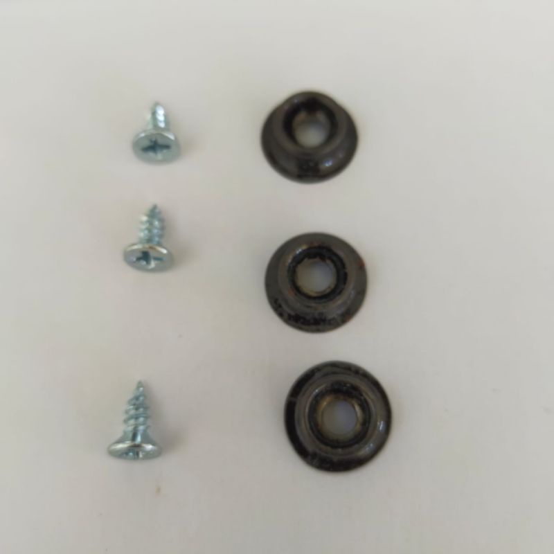 Jual Baut Kancing Helm Bogo FREE SKRUP (1 paket isi 15 pcs) | Shopee ...