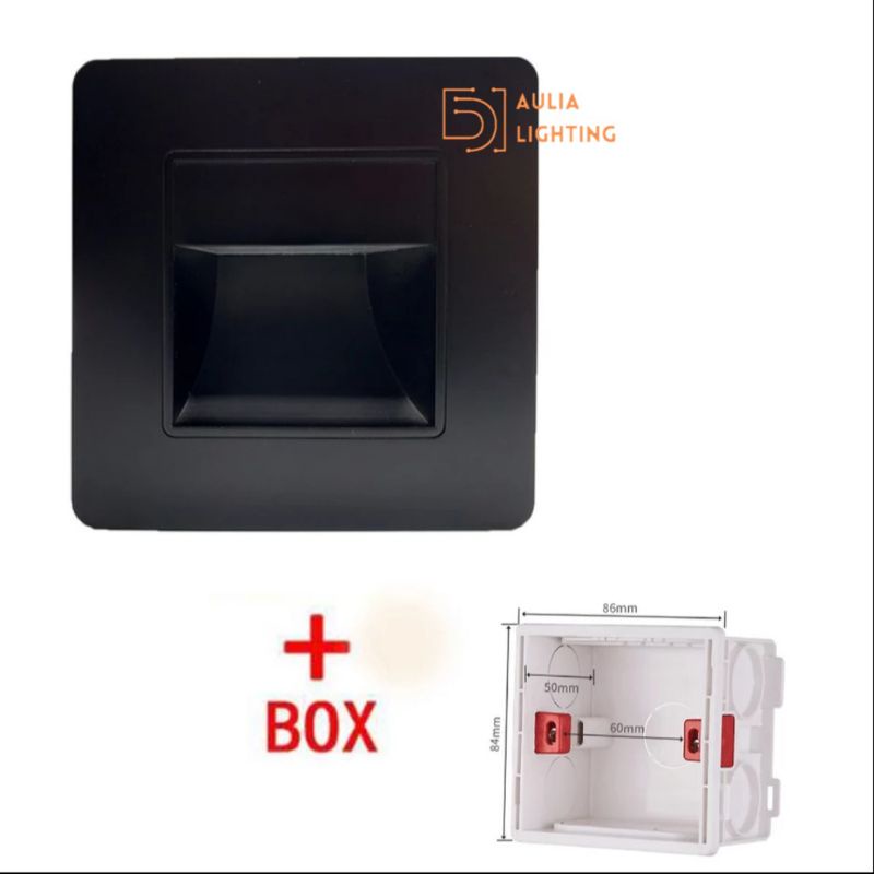 Jual Lampu Anak Tangga LED Stairs Light - Lampu Tempel dinding 1.5w ...