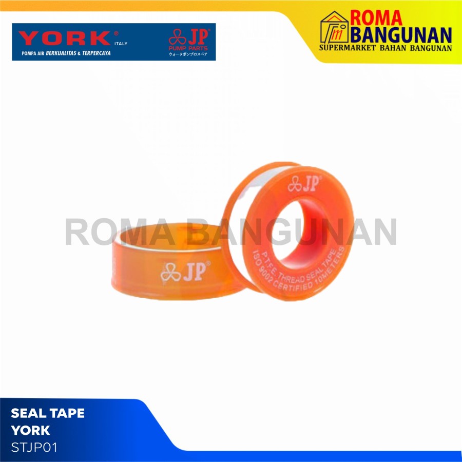 Jual York Isolasi Pipa / Lakban Seal Tape Pipa Keran Air / Kran Air ...