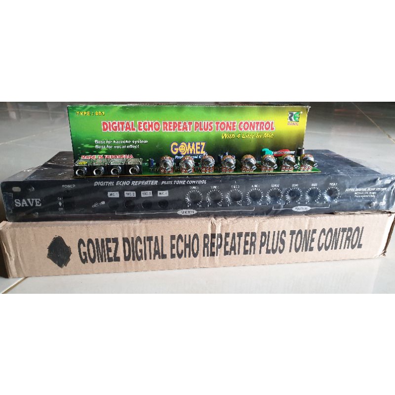 Jual ECHO DIGITAL REPETER REVERB+TONE CONTROL+4MIC+BOX SUPER TEBAL ...