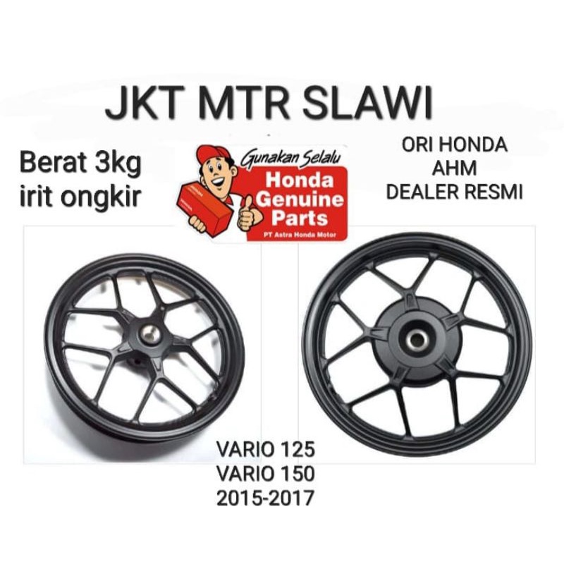 Jual 44601-K59-A11(Depan) 42601-K59-A12(Belakang)Velg atau pelek depan ...