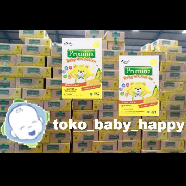 Jual PROMINA BABY CRUNCHIES 8+ (1 DUS = isi 24 BOX) | Shopee Indonesia