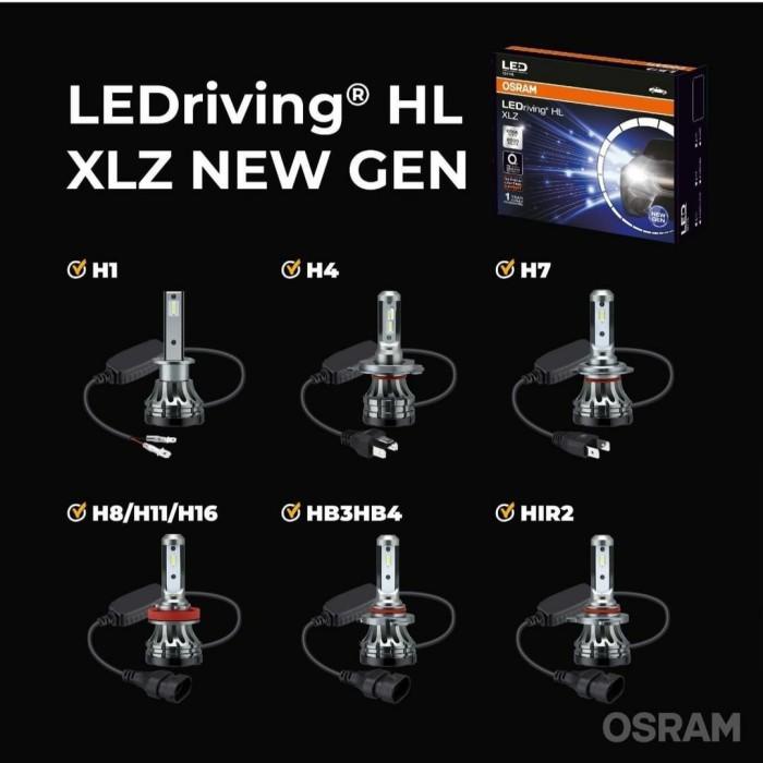 Jual Lampu LED Putih OSRAM LEDriving XLZ H1 H4 H7 H8 H11 H16 HB3 HB4 ...