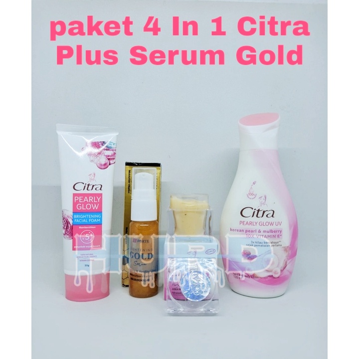 Jual Hurd Store Paket 4 In 1 Facial Foam Citra 50gr-Citra body lotion ...
