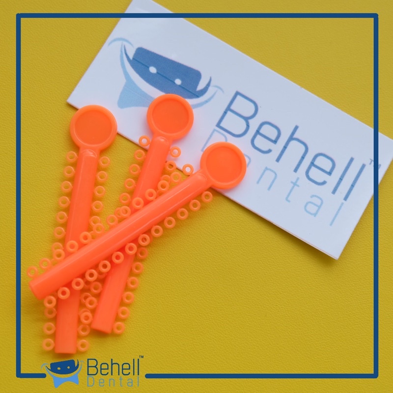 Jual Karet Behel Motif Power O ring Bulat PREMIUM - Dental rubber band ...