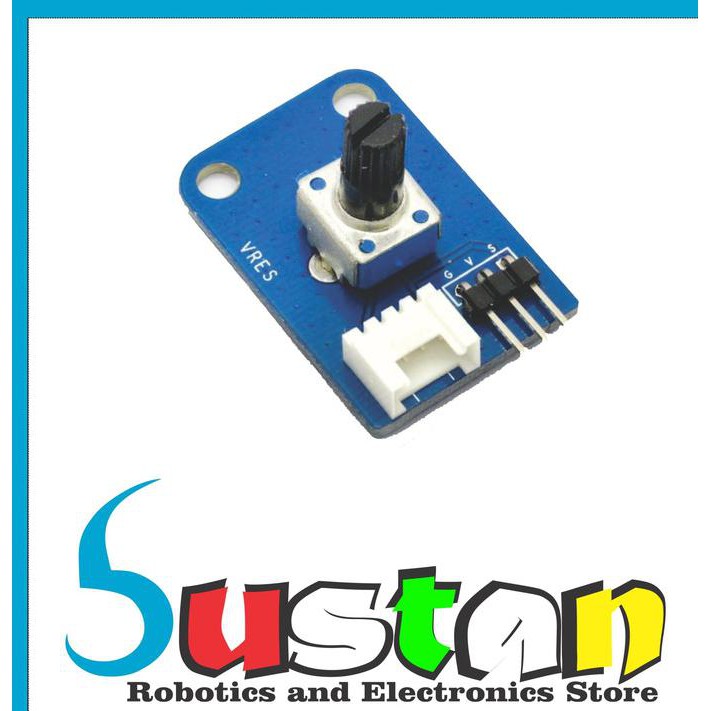 Jual Rotary Potentiometer Electronic Brick 3P 3.3V / 4P 5V Module ... Jual Rotary Potentiometer Electronic Brick 3P 3.3V / 4P 5V Module ...