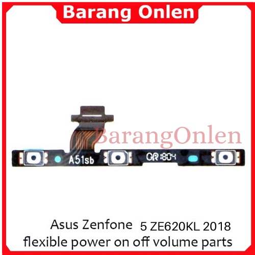 Jual Asus Zenfone 5 ZE620KL flexible switch tombol power on off volume ...
