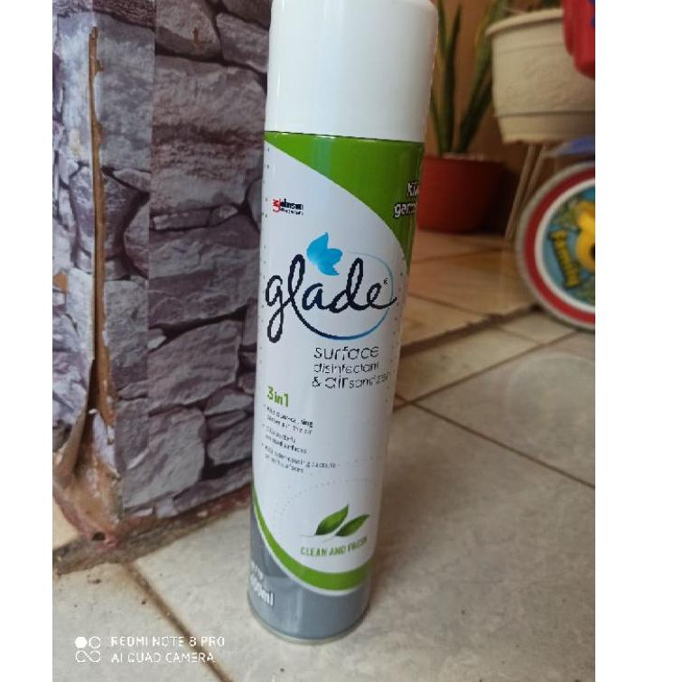 Jual eah Glade Desinfektan Spray Air Sanitizer Johnson Glade 3 in 1 ...