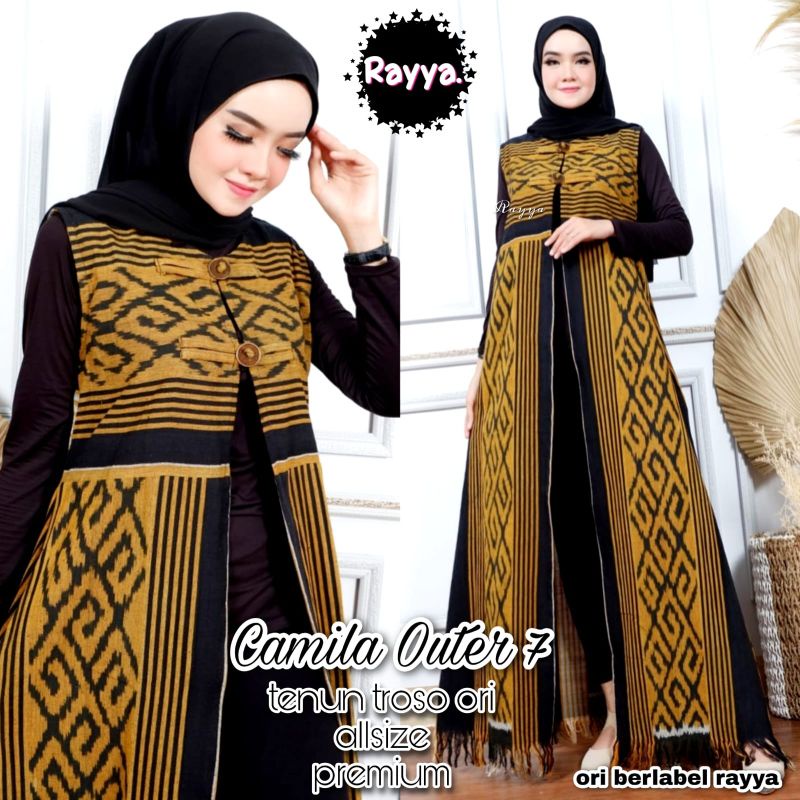 Jual LONG OUTER TENUN TANPA LENGAN | Shopee Indonesia