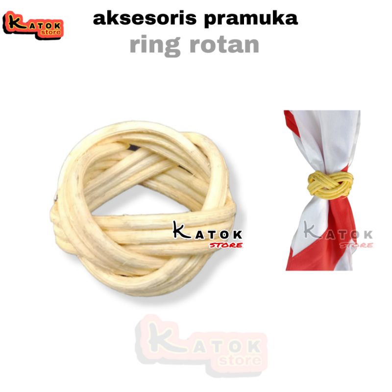 Jual Ring Kacu Rotan Aksesoris Pramuka | Shopee Indonesia