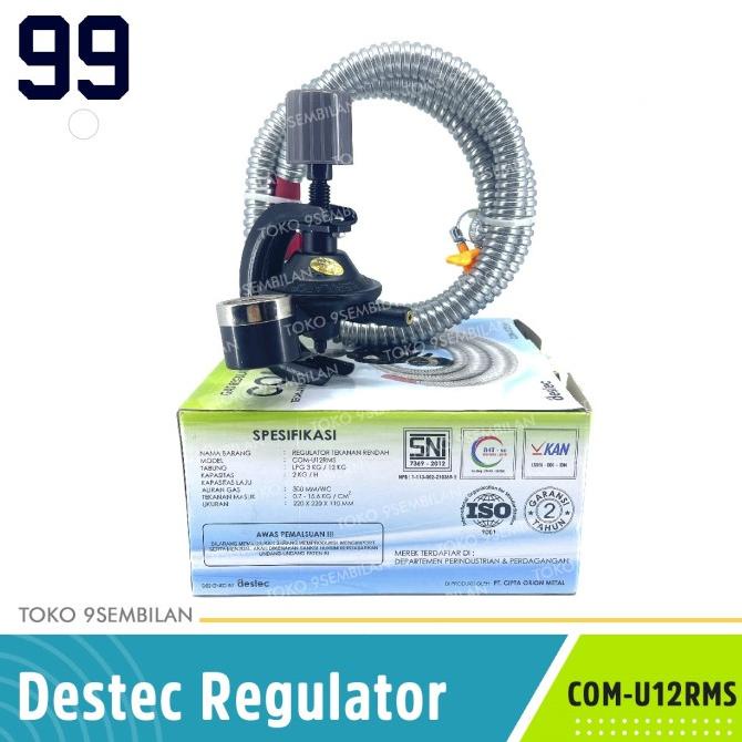 Jual Regulator Gas LPG Tekanan Rendah Selang Starcam 201-MSS Destec ...