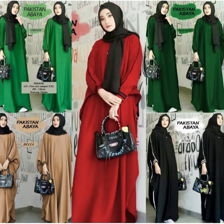 Jual Abaya pakistan kaftan | Shopee Indonesia