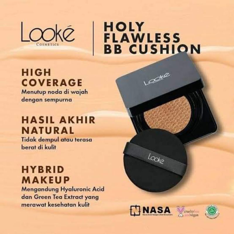 Jual bb cushion looke nasa/iris/clio/diana/damara/eos/hestia/looke bb ...
