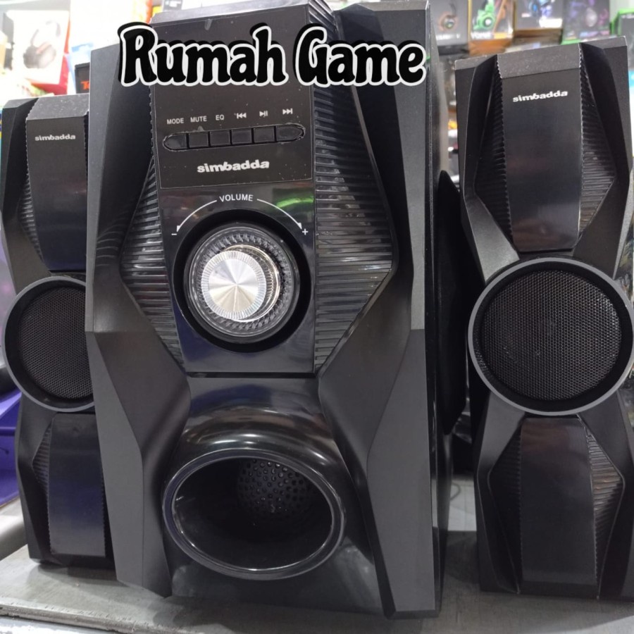Jual Speaker Simbadda Karaoke CST-8000N CST8000N Bluetooth Free 2 Mic ...