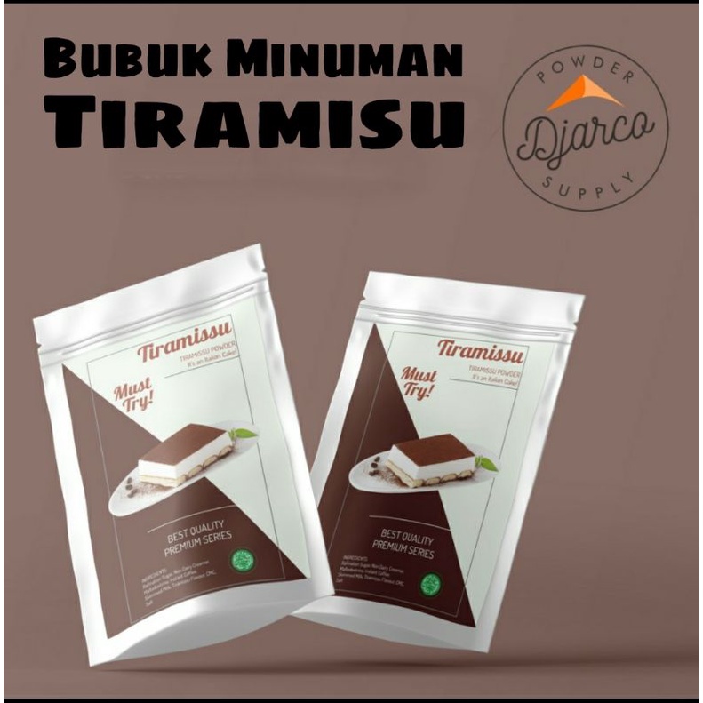 Jual Bubuk Minuman Rasa Tiramisu 1 Kg - Premium Powder Drink | Shopee ...