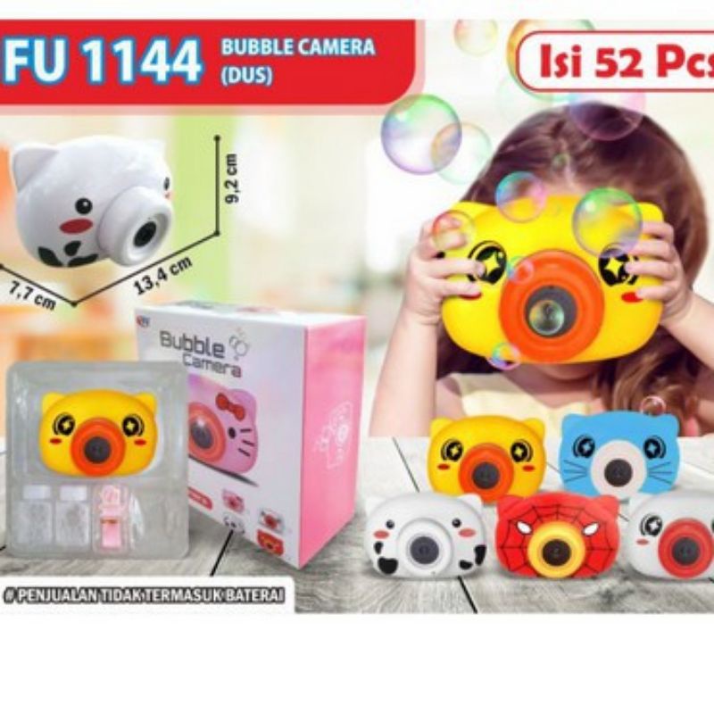 Jual MAINAN ANAK BUBBLE CAMERA KAMERA GELEMBUNG SABUN KARAKTER SPIDERMAN HELLO KITTY DORAEMON ...