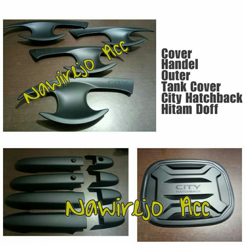Jual Paket Handel Cover Outer Tank Cover Honda City Hatchback 2021 Up ...