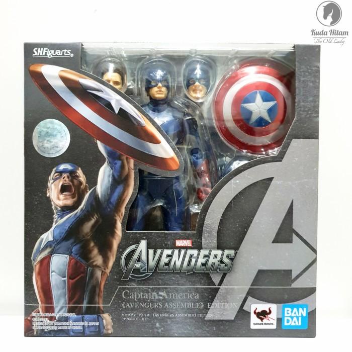 Jual Bandai Shf Captain America Marvel Avengers Assemble Edition ...