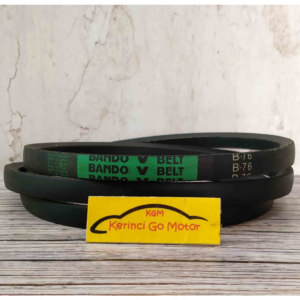 Jual Bando Van Belt B-76 V Belt Tali Kipas B76 Fan Belt Vanbelt Polos | Shopee Indonesia