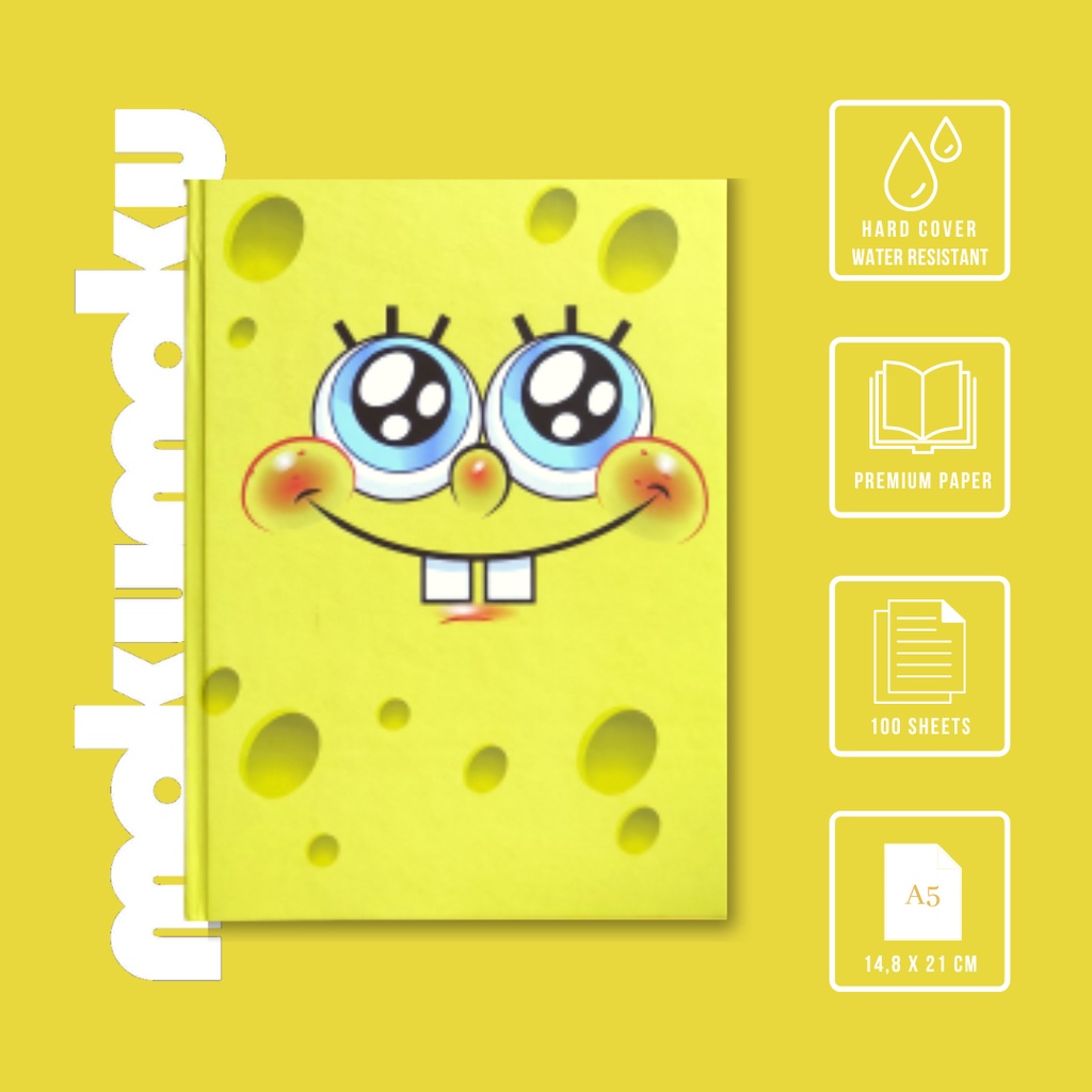 Jual NOTEBOOK - SPONGEBOB & FRIENDS - | Shopee Indonesia