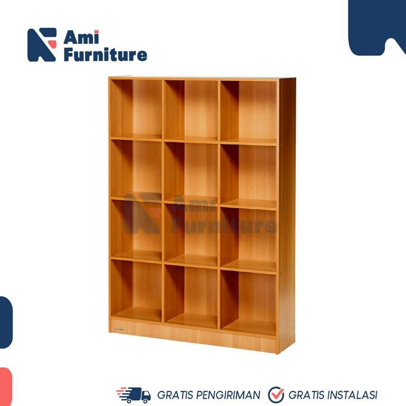 Jual Rak buku sekat terbaru rak hias Rak buku besar seri Vast BC 1200 R ...