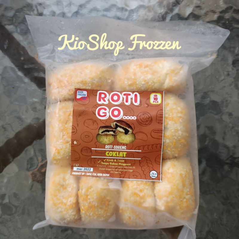 Jual roti go isi coklat/roti goreng/roti goreng isi coklat/roti goreng ...