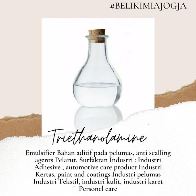 Jual Trietanolamine / Triethanolmine / Tea (500Ml) | Shopee Indonesia
