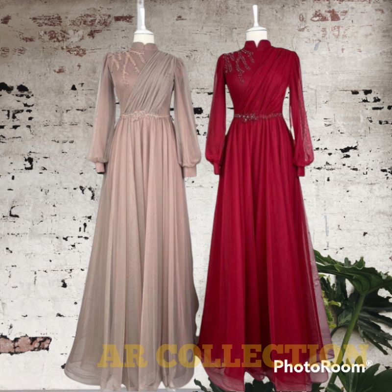 Jual dress Kondangan-dress penganti-dress wanita-wedingg dress/gaun ...