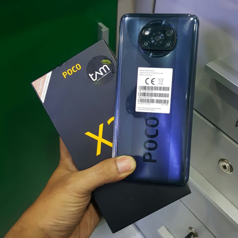 Jual poco x3 nfc ram 6gb second fullset bekas pakai | Shopee Indonesia