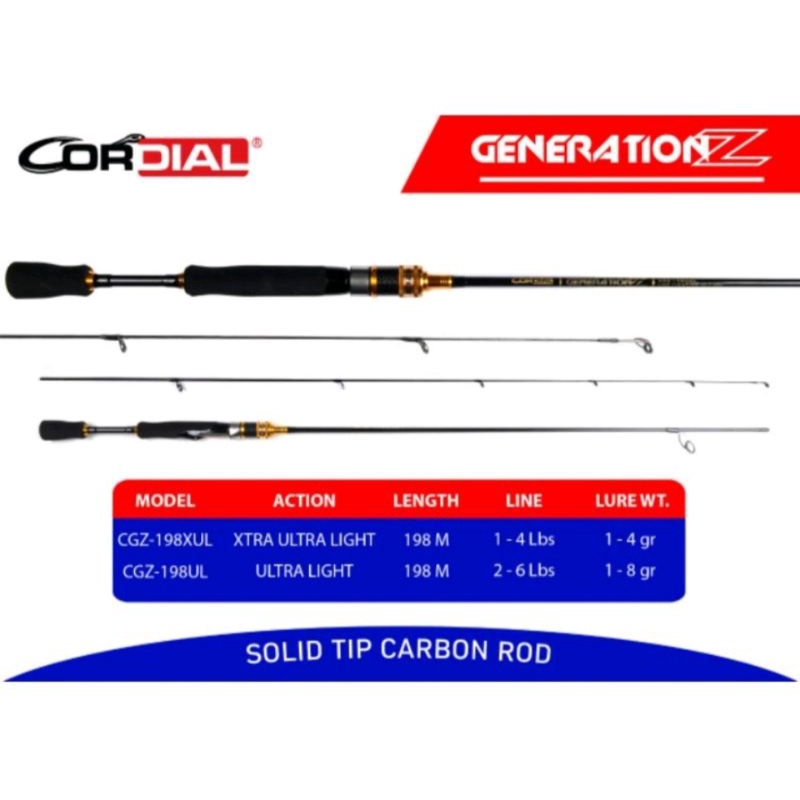 Jual Joran Ultra light Cordial GENERATION Z CSX 198UL / Joran UL ...