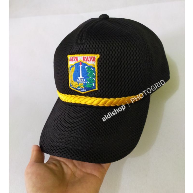 Jual TOPI DKI JAYA RAYA LIS JARING | Shopee Indonesia