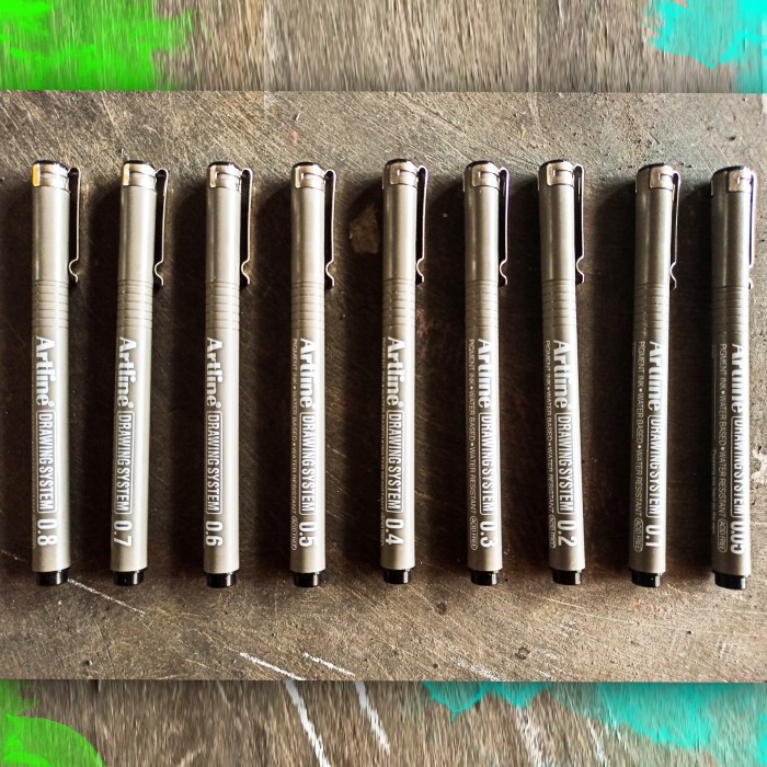 Jual Artline Drawing Pen/Pena Drawing Artline | Shopee Indonesia