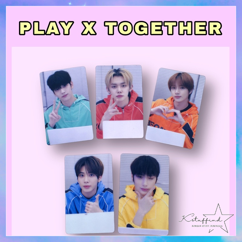 Jual [kstuffind] TXT PLAY X TOGETHER PHOTOCARD LUCKY DRAW TEBAL PREMIUM PC LD UNOFFICIAL UNOFF ...