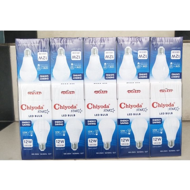 Jual LAMPU LED CHIYODA TIPE eco STAR PUTIH 12 WATT | Shopee Indonesia