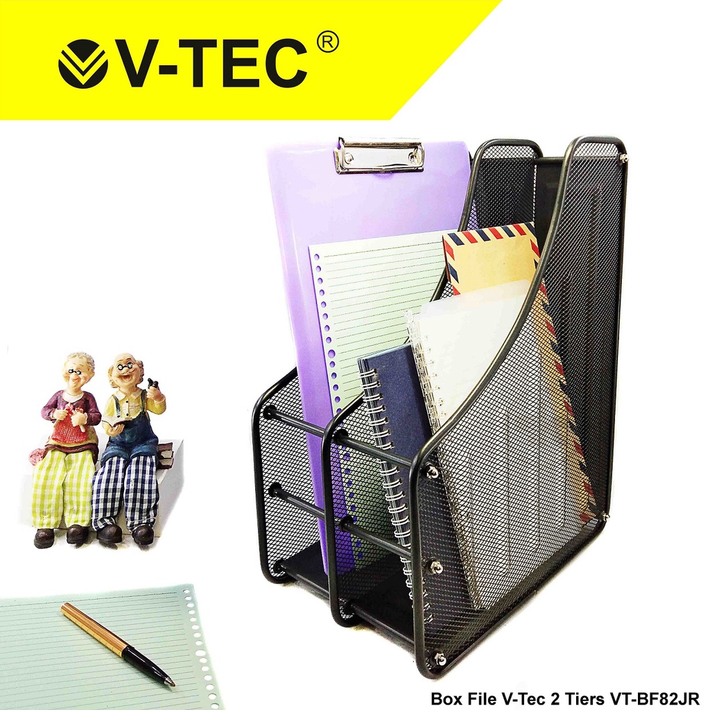 Jual V-Tec Box File Besi 2 Tiers VT-BF82JR | Shopee Indonesia