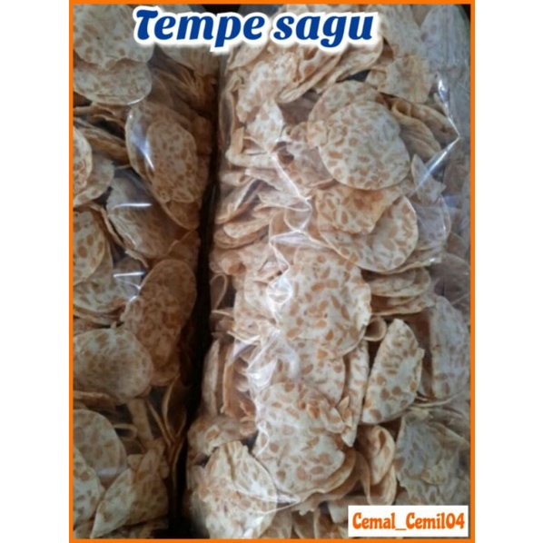 Jual snack kiloan keripik tempe sagu 250 gram makanan ringan cemlan ...