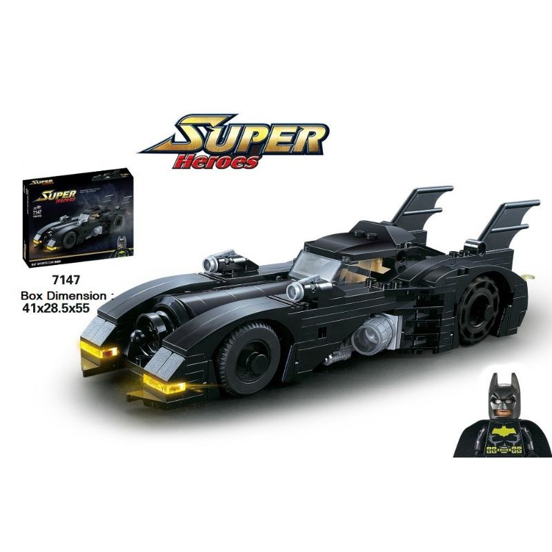 Jual Batman Batmobile Mainan Balok Susun | Shopee Indonesia