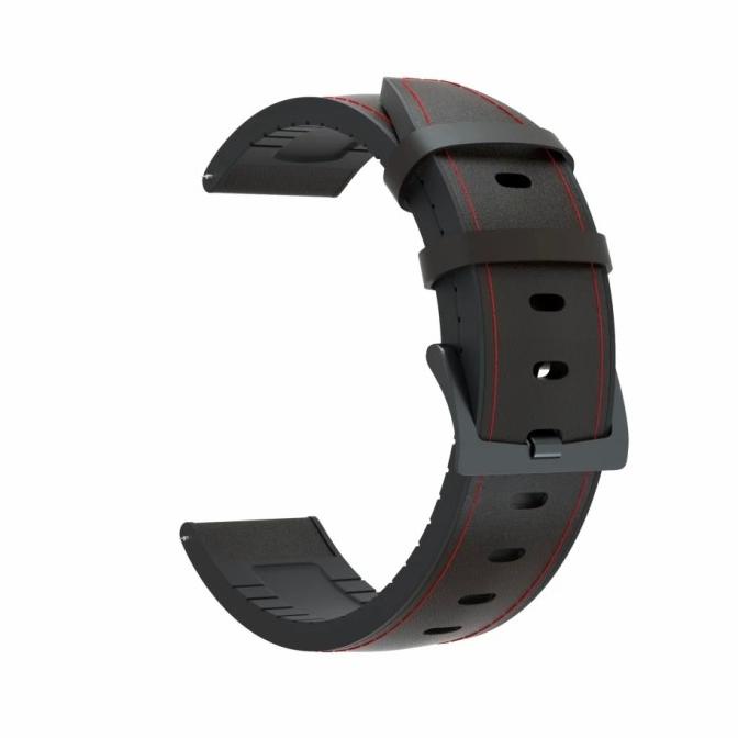 Jual STRAP TALI JAM LEATHER KULIT RUBBER FOR FOSSIL SMARTWATCH GEN 4 5 ...