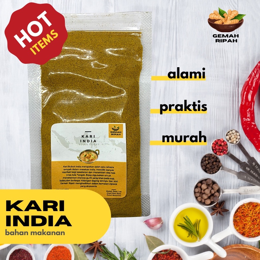 Jual indian Curry Bumbu Kebuli Indian Chicken Curry Bubuk Kari Siap ...