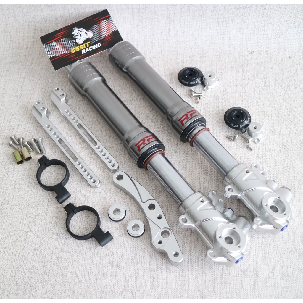 Jual Shock Depan NMAX Upside Down RPD Titanium / Grey Front ...