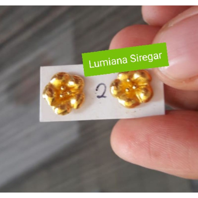Jual Kerabu Bunga 3 gr Mas LM London 24k 99,9% Lumiana Siregar Emas ...