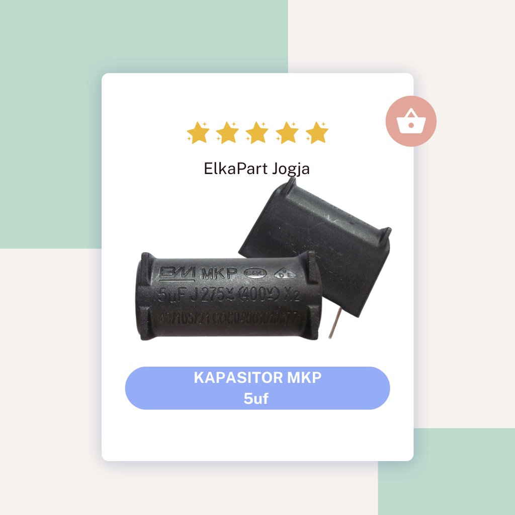 Jual Kapasitor Capasitor MKP X2 5uf Vertikal Berdiri 275V Capacitor | Shopee Indonesia